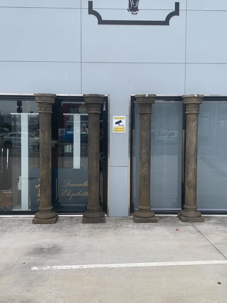 Four Large Antique Columns - Gold Coast Antiques